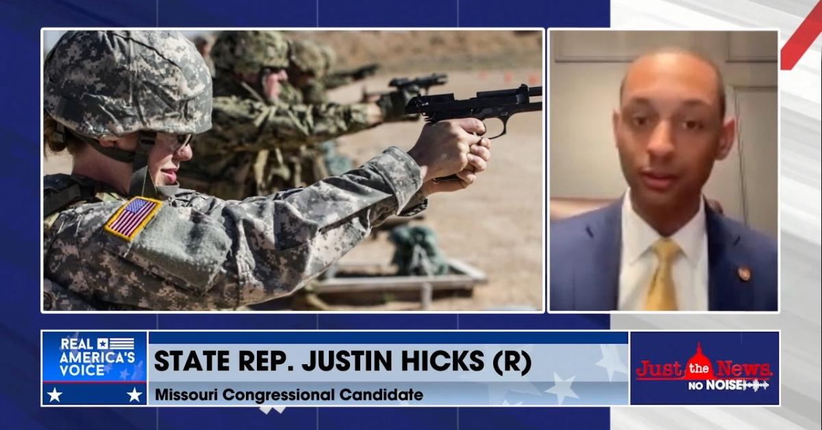 State Rep. Justin Hicks says DEI in the military is ‘extremely dangerous’ | Just The News